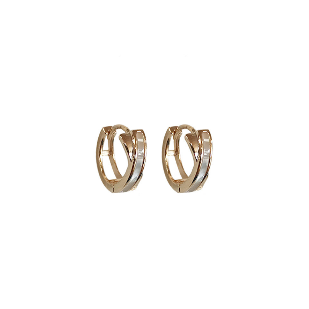 WHITE CROSS PIERCE（Gold） – VALEGIO