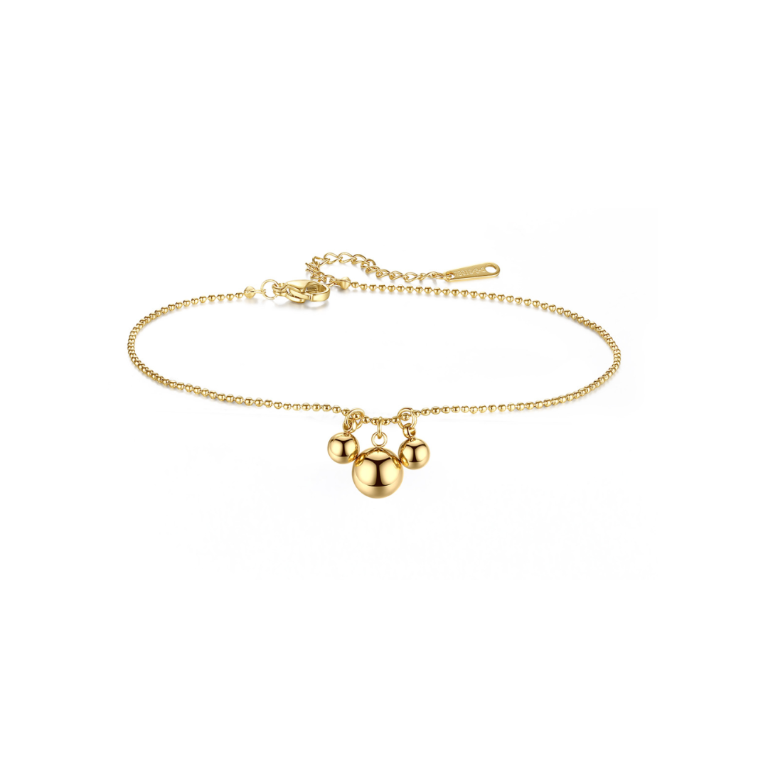 THREE BALL ANKLET – VALEGIO